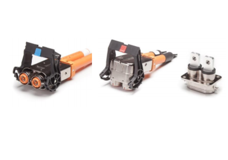 12mm Dual-Port Metal 180° High Voltage Connector & Socket — HVMC2P12 ...